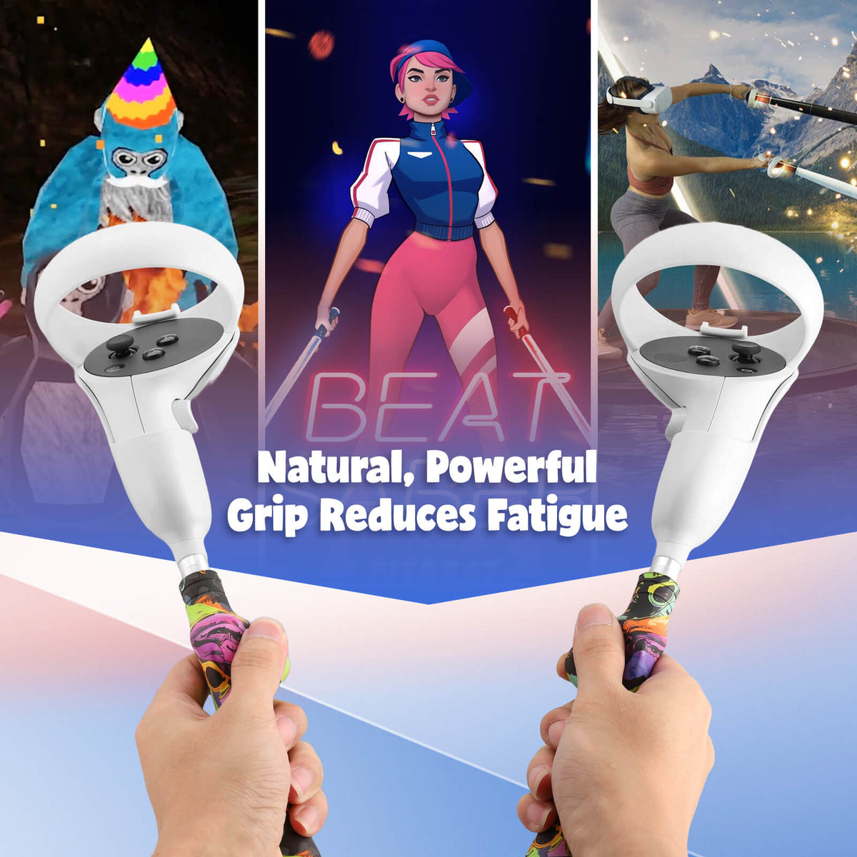 Quest 2 Long Arms for Gorilla Tag & Beat Saber Game – X-super Home