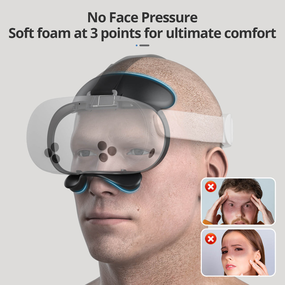 Meta Quest 3S Open Facial Interface - Anti-Fog Comfort – X-super Home